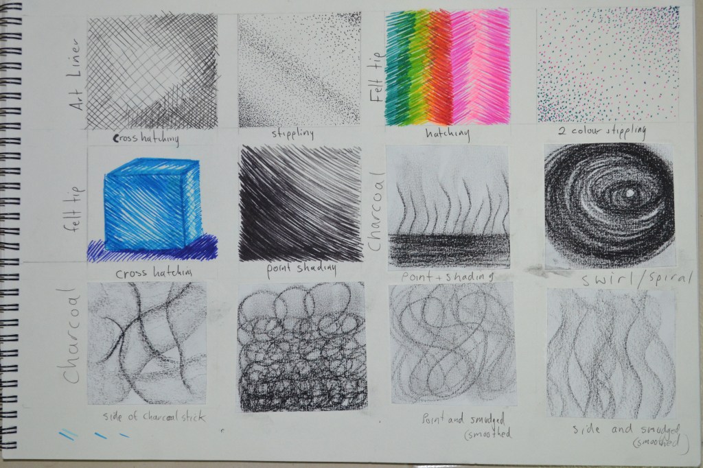 Making Marks – 3 Mark Making Techniques – My Drawing Course