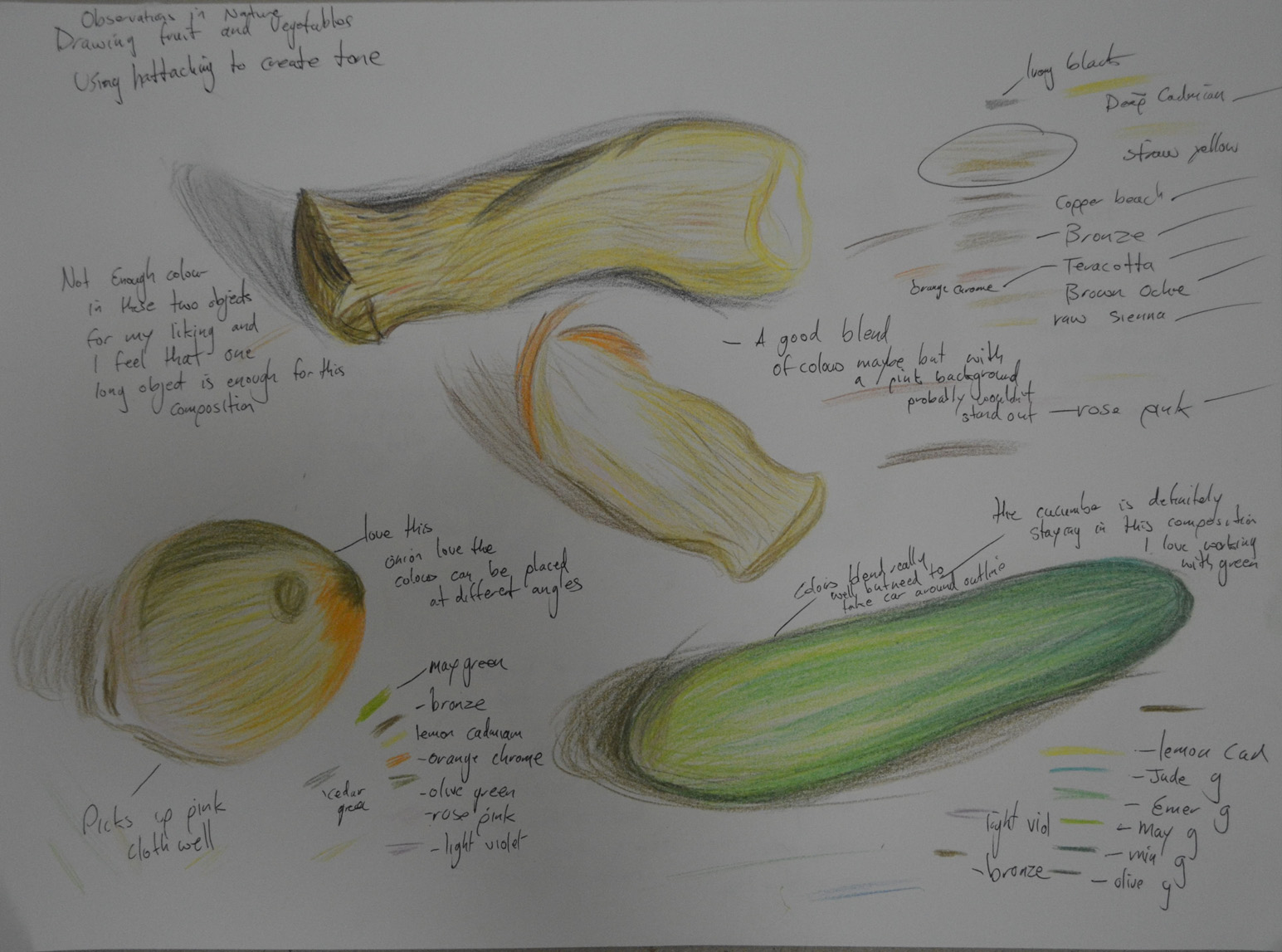 Using Hatching to Create Tone – My Drawing Course