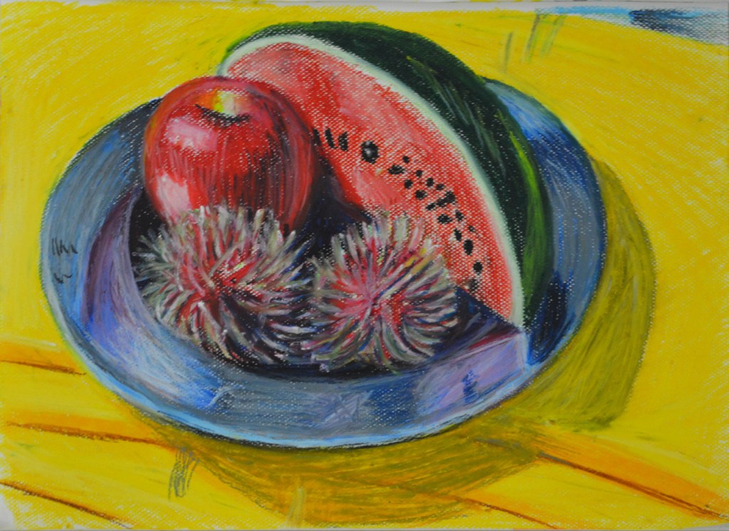 4 Drawing Fruit and Vegetables in Colour – My Drawing Course